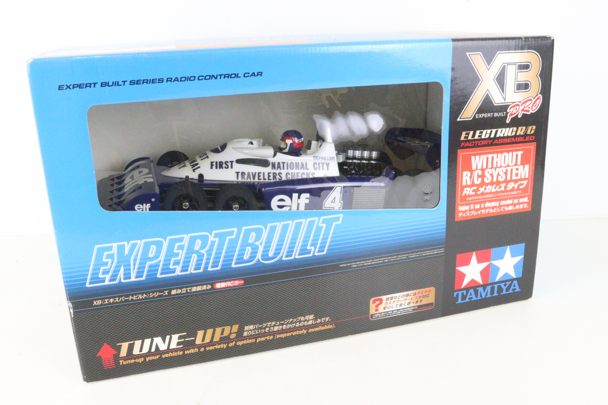 【やや傷や汚れあり】TAMIYA XB PRO Tyrrell P34 タミヤ 1977 モナコGP タイレルP34 RCメカレスタイプ ホビーラジコン ゲーム おもちゃ_FIG_B0605 ...
