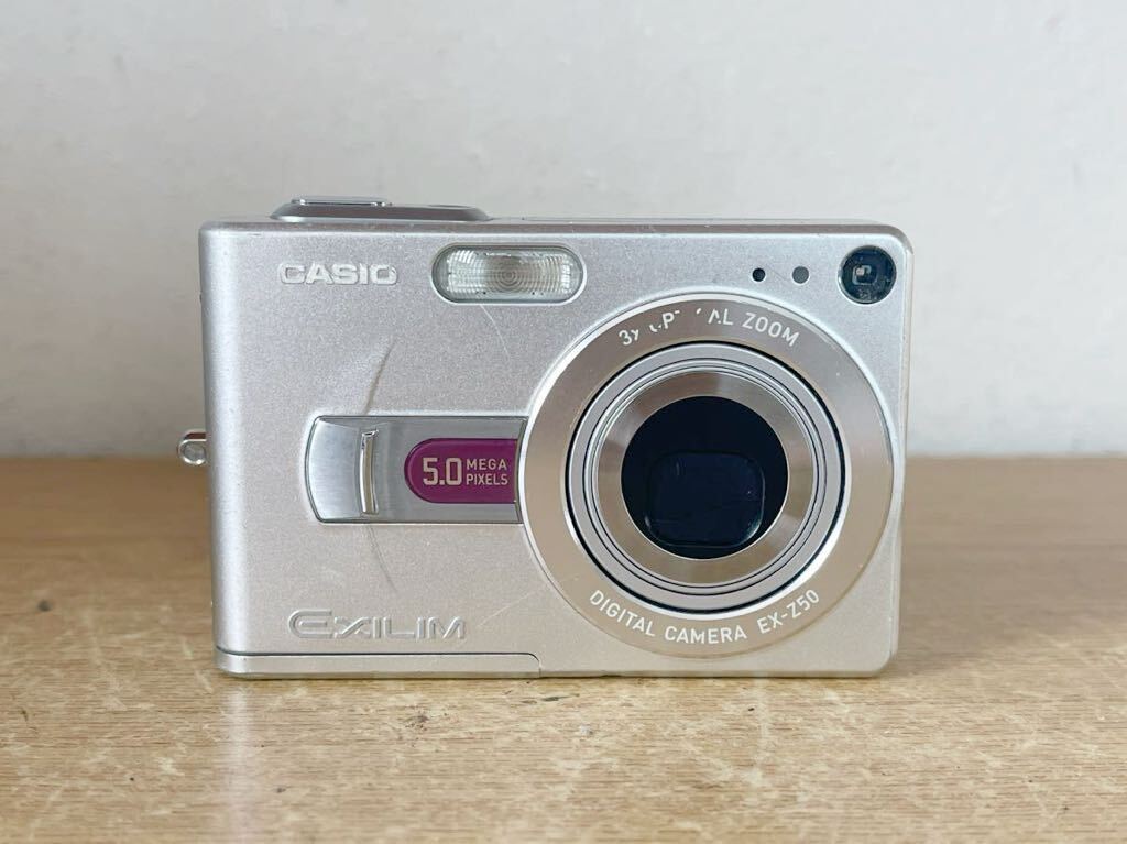 【傷や汚れあり】【ジャンク】中古カシオ CASIO EXILM EX-Z50 カシオ エクシリム デジタルカメラ 動作未確認 現状渡しの落札 ...