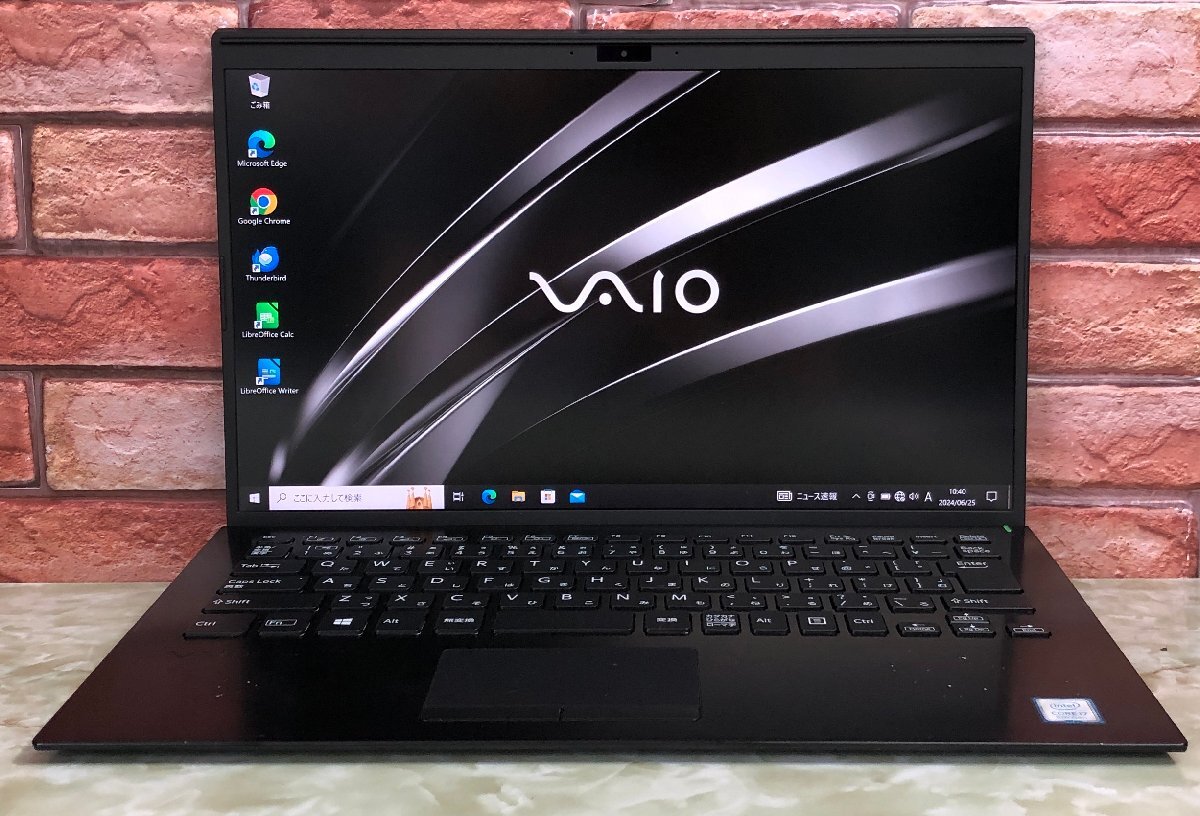 【やや傷や汚れあり】1円～ SONY VAIO Pro PK / Core i7 8565U (1.80GHz) / メモリ 16GB / SSD 128GB / 14型 4K (3840× ...