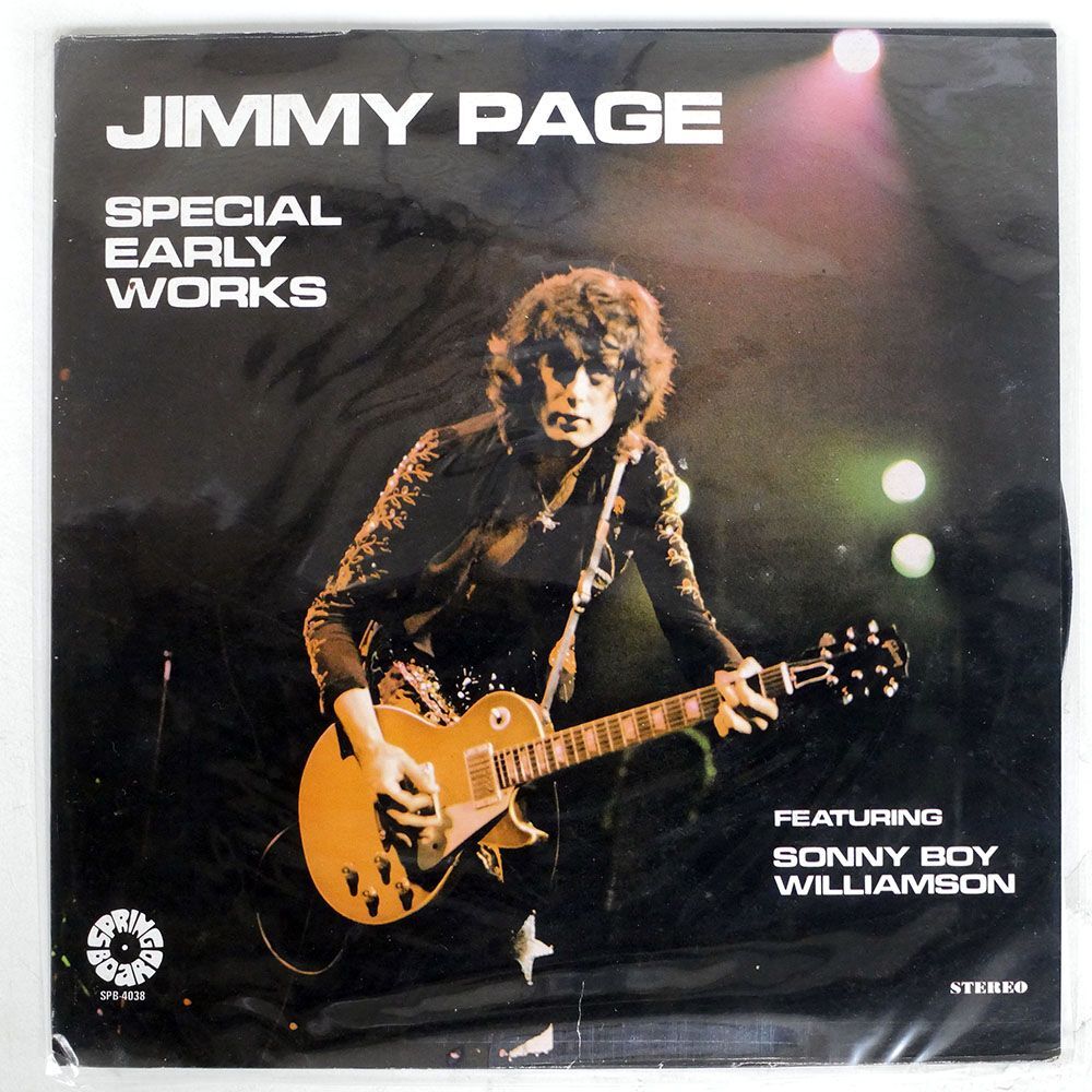 【目立った傷や汚れなし】米 JIMMY PAGE/SPECIAL EARLY WORKS FEATURING SONNY BOY ...