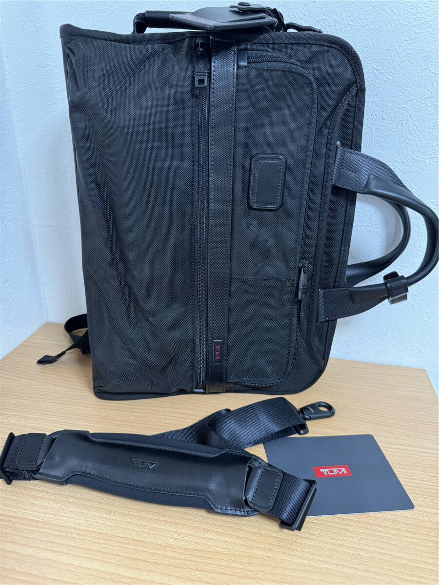【未使用】定価72600円 新品 限定品 TUMI トゥミ ALPHA2 26182D2E 3WAY Style スリム リュックサック 薄マチ ブリーフ 黒 国内正規品の落札情報詳細 ...