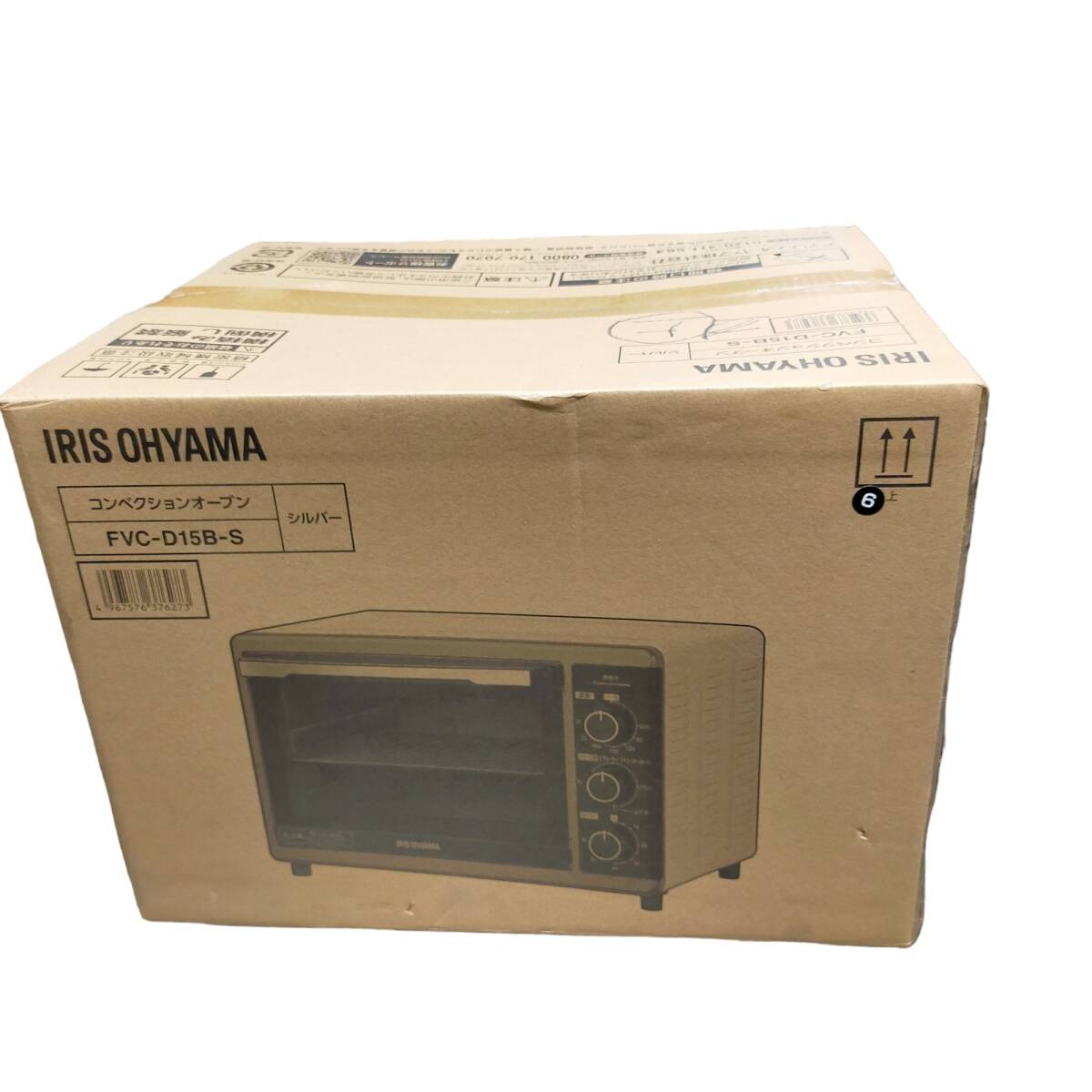 【未使用】 未開封品 アイリスオーヤマ IRIS OHYAMA FVC-D15B-S コンベクションオーブン シルバー トースター オーブンレンジ kyX7475NNの落札情報詳細 ...