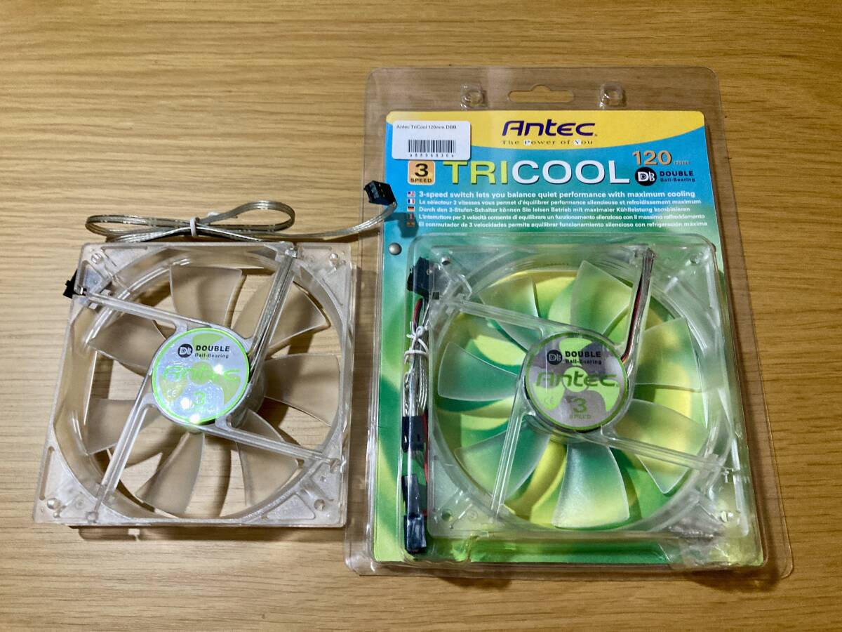【未使用に近い】ANTEC TriCool 120mm DBB(Double Ball Bearing) Cooling Fan PCケース ...