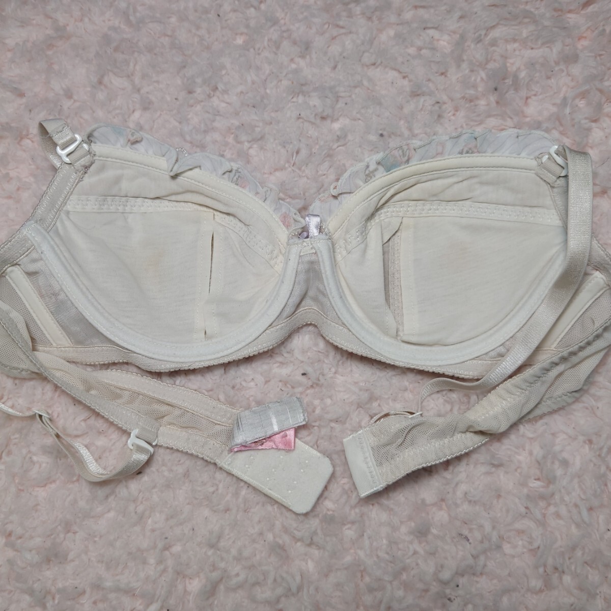 【未使用】No.55-E型++ tutuanna/C70 JC/女子中学生～スクール/普段使い カジュアル系ブラ 色あせ+++型崩れ++他ジャンク/NCNR/安心匿名発送の落札情報詳細 ...