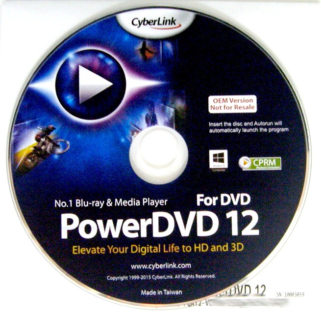 【未使用】★ NEW CyberLink PowerDVD 12 OEM版 Windows10可 ★の落札情報詳細 - Yahoo ...