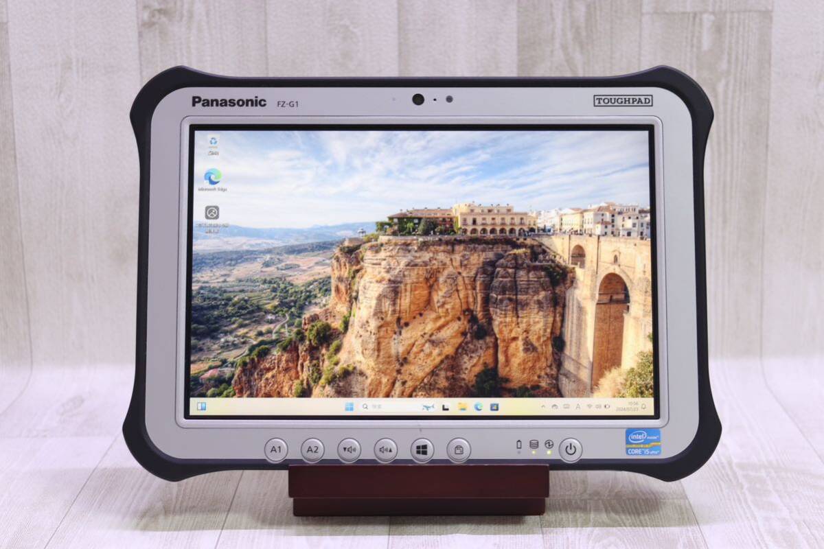 【傷や汚れあり】PANASONIC TOUGHPAD FZ-G1 [10.1型 /Intel Core i5-3437U/SSD : 128GB/メモリ: 4GB/WUXGA ...