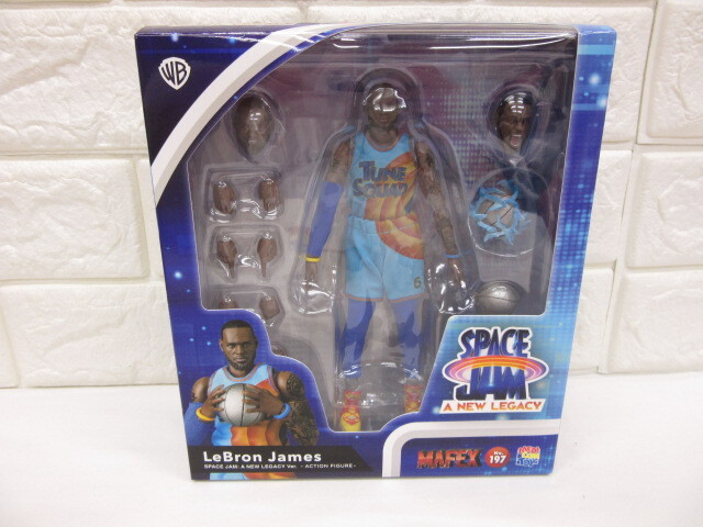 【未使用】7D344MZ MAFEX マフェックス No.197 LeBron James レブロン ジェームズ SPACE JAM: A ...