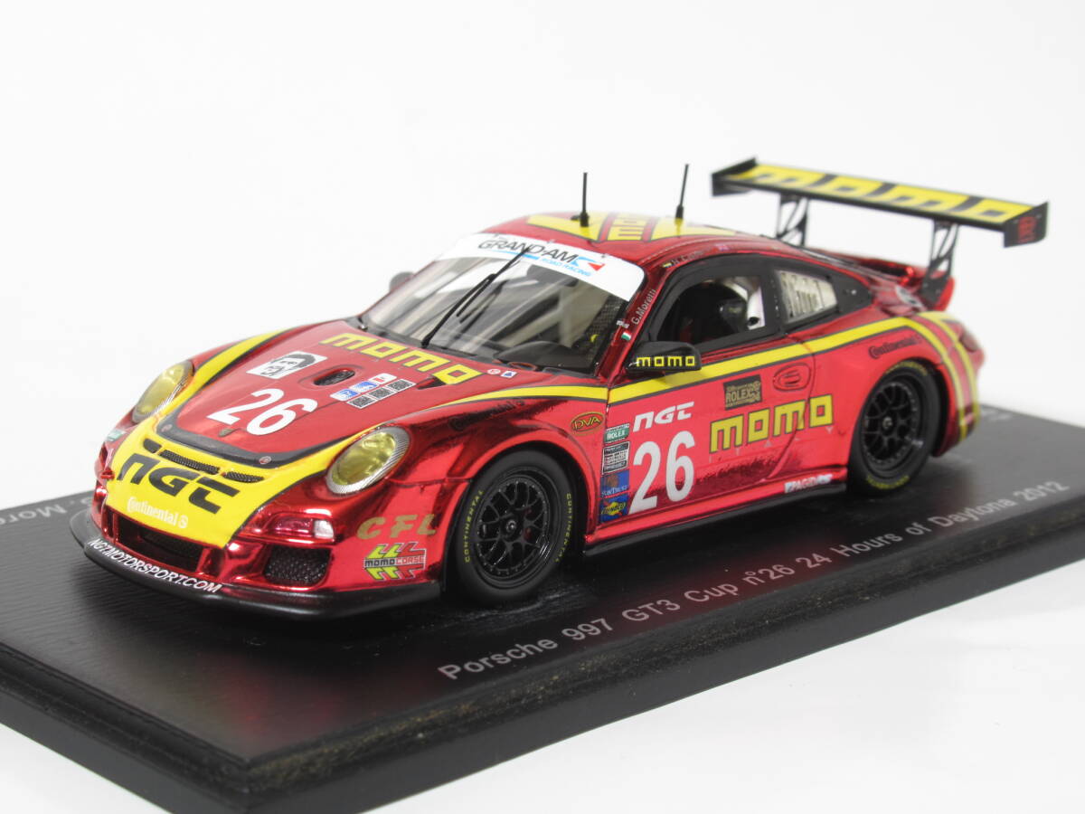 【やや傷や汚れあり】1/43 ポルシェ 997 GT3Cup momo #26 デイトナ24時間 2012の落札情報詳細 - Yahoo ...