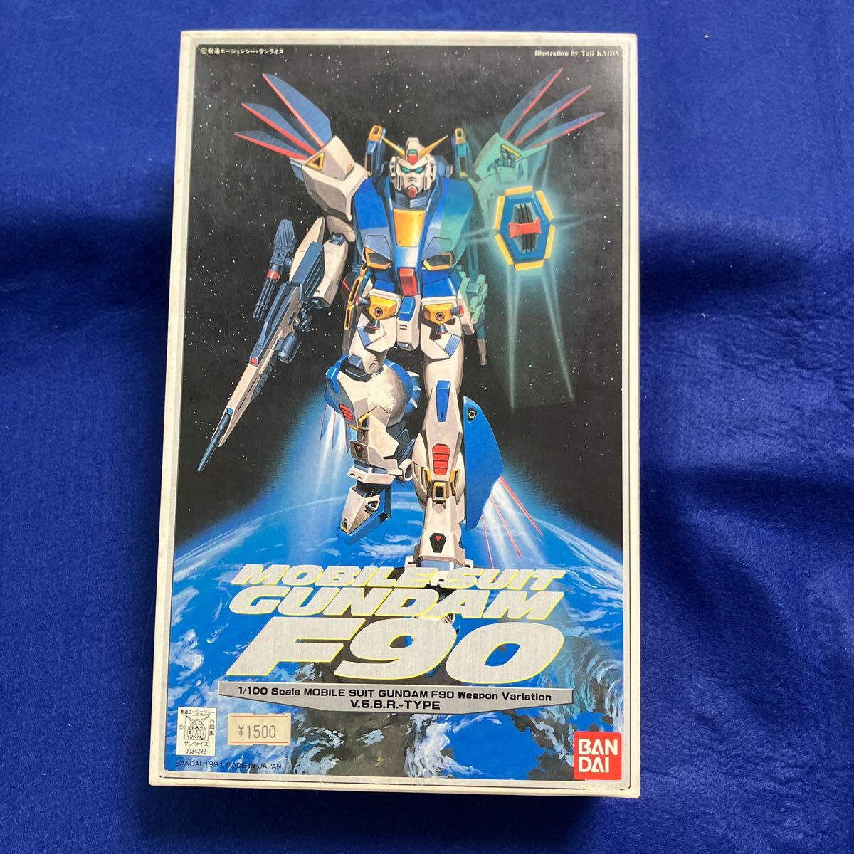 【未使用に近い】未使用未組立 機動戦士ガンダムF90 1/100 ガンダムF90-Vタイプ （新型火器試験仕様）No.3 プラモデル 同梱可能 の落札情報詳細 - ヤフオク落札価格検索 オークフリー