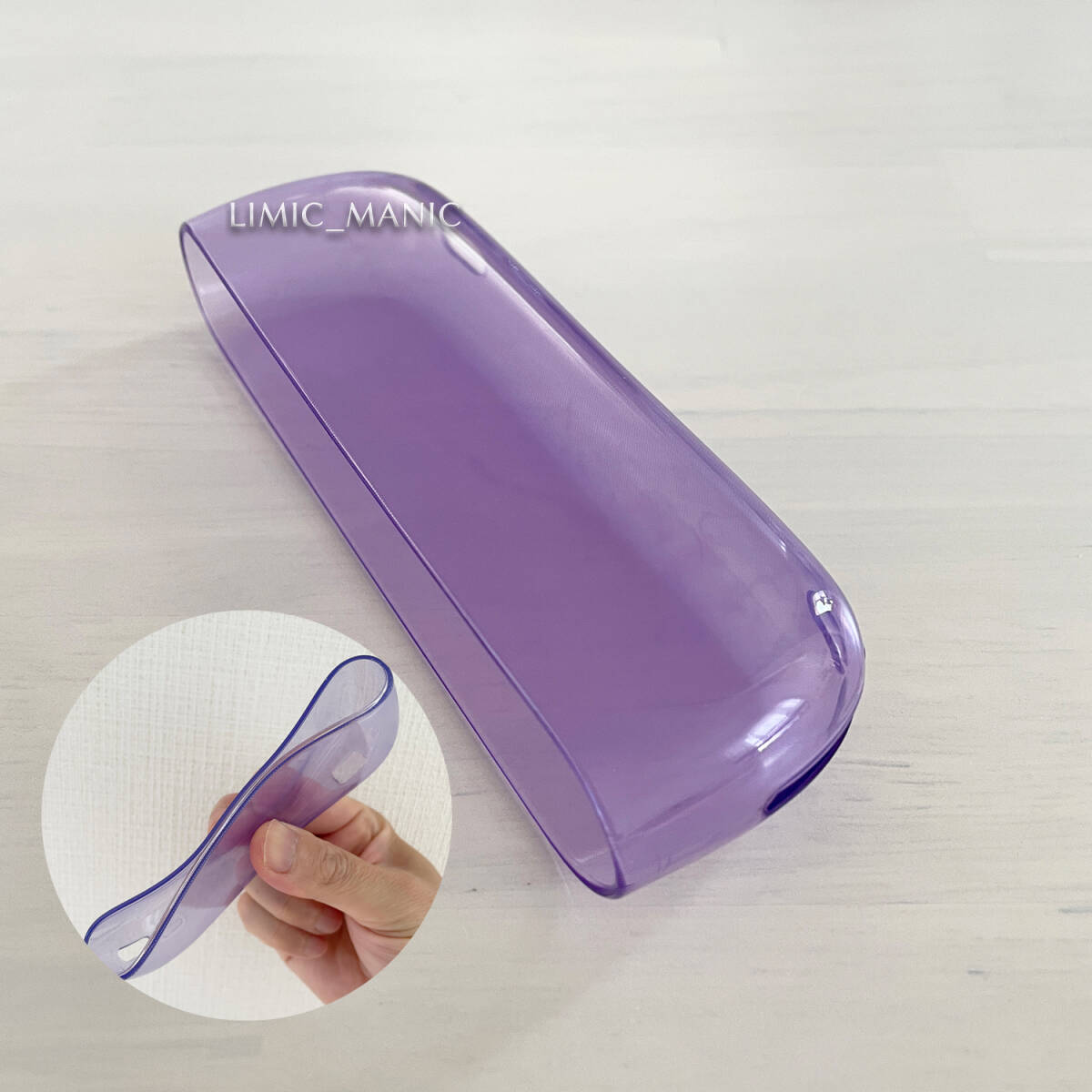 【未使用】アイコス イルマ / イルマi専用 ケース IQOS ILUMA TPU製 ソフト やわらか素材 カバー 保護 着せ替え クリア ...