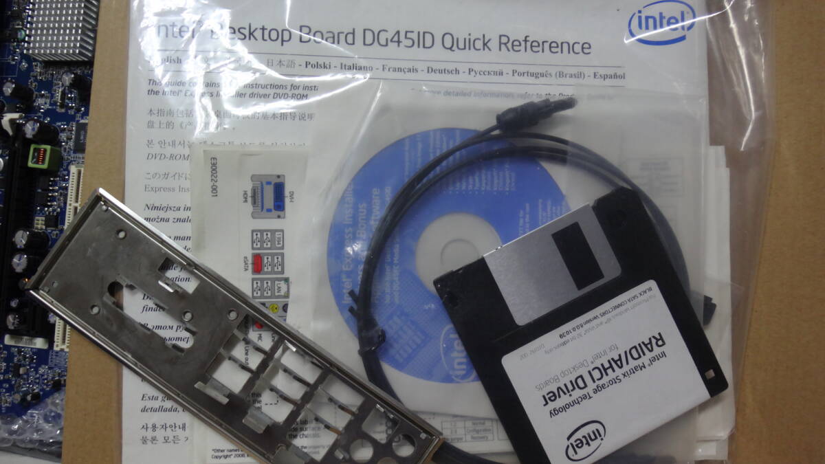【傷や汚れあり】INTEL DG45ID MicroATX LGA775 CPU メモリー付 MATXの落札情報詳細 - Yahoo ...