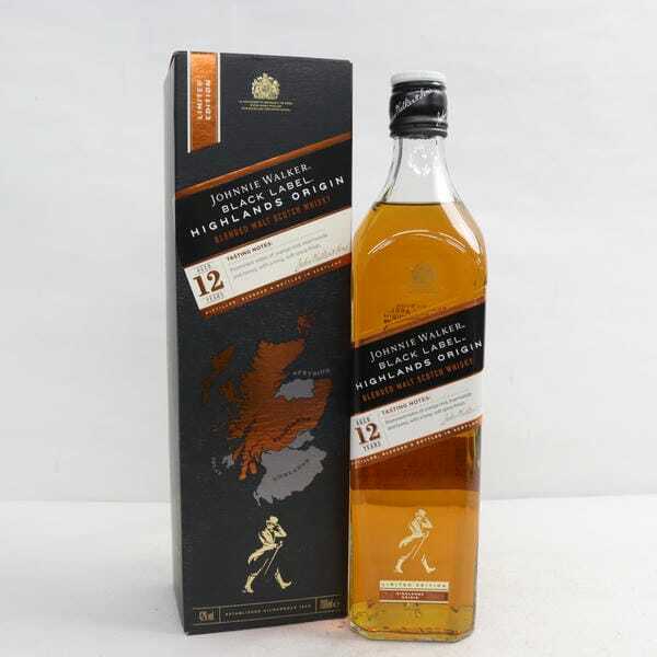 【目立った傷や汚れなし】1円~JOHNNIE WALKER（ジョニーウォーカー）12年 ブラックラベル ハイランド オリジン 42％ 700ml N24G220210の落札情報詳細 ...