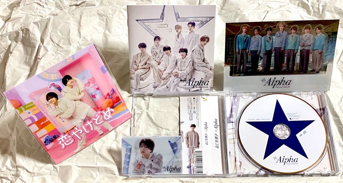 【目立った傷や汚れなし】なにわ男子 アルバム +Alpha CD & DVD 通常盤 クリアソロカード 6種 全員集合 クリアスタンド ユニジャケ 匿名配送 中古 +alphaの落札情報詳細 ...