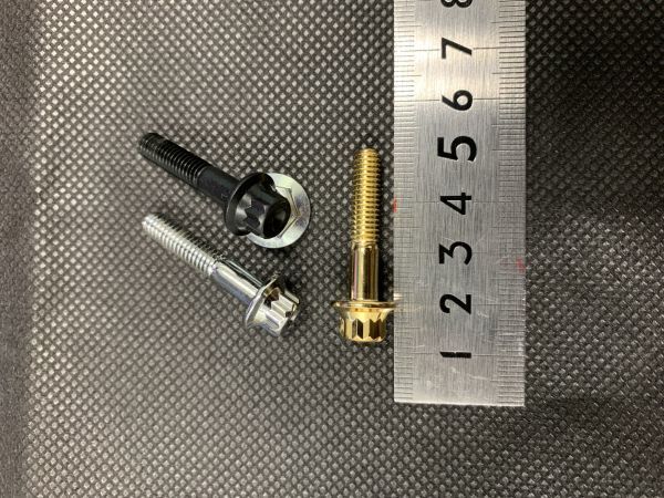 【未使用】【M6】☆即納☆新品未使用☆ ピアスボルト クローム ゴールド ブラック 補修用 M6×30 OZ BBS RS LM SSR RAYS WORK フッツーラ ケーニッヒの落札情報 ...