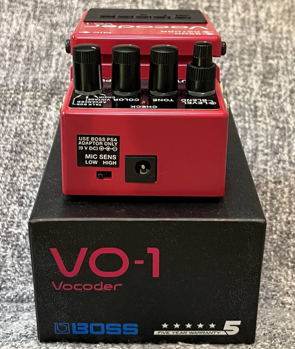 【傷や汚れあり】＝＝＝ ボコーダー コンパクトエフェクター / BOSS VO-1 / Vocoder. ＝＝＝の落札情報詳細 - Yahoo ...