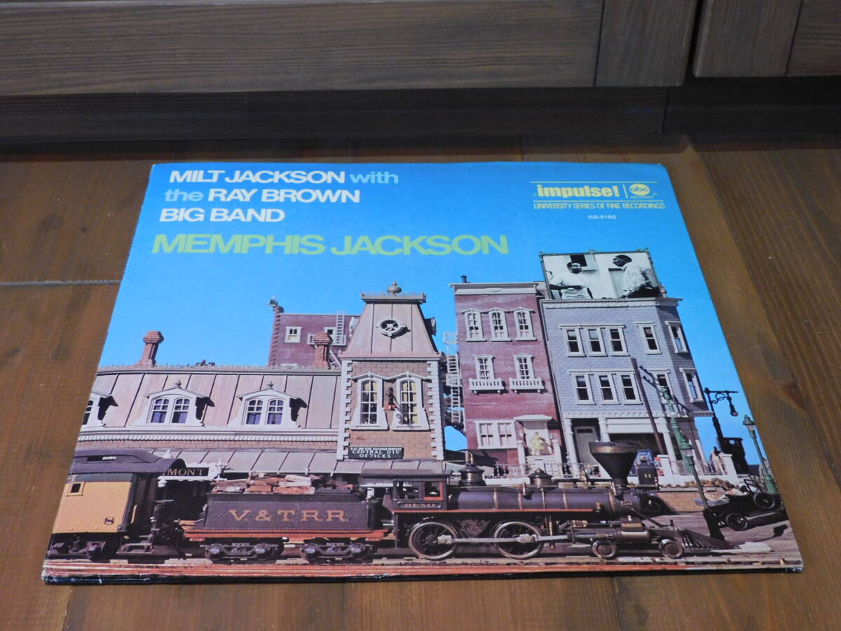 【やや傷や汚れあり】輸入盤 LP ミルト・ジャクソン MILT JACKSON / MEMPHIS JACKSON レイ・ブラウン RAY ...