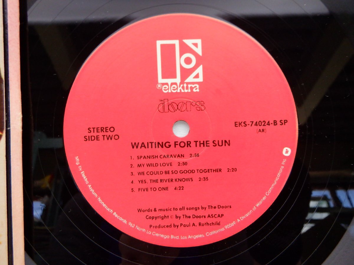 【やや傷や汚れあり】The Doors「Waiting For The Sun」LP（12インチ）/Elektra(EKS-74024)/Rockの落札情報詳細 - Yahoo!オークション ...