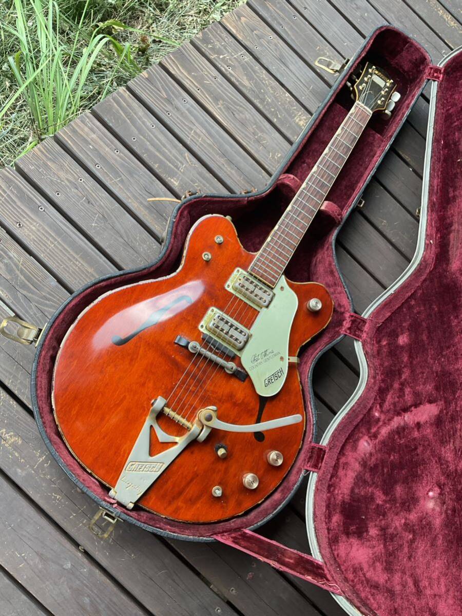 【全体的に状態が悪い】Gretch グレッチ Country Gentleman カントリージェントルマン ジャンク ヴィンテージ OHC付の ...