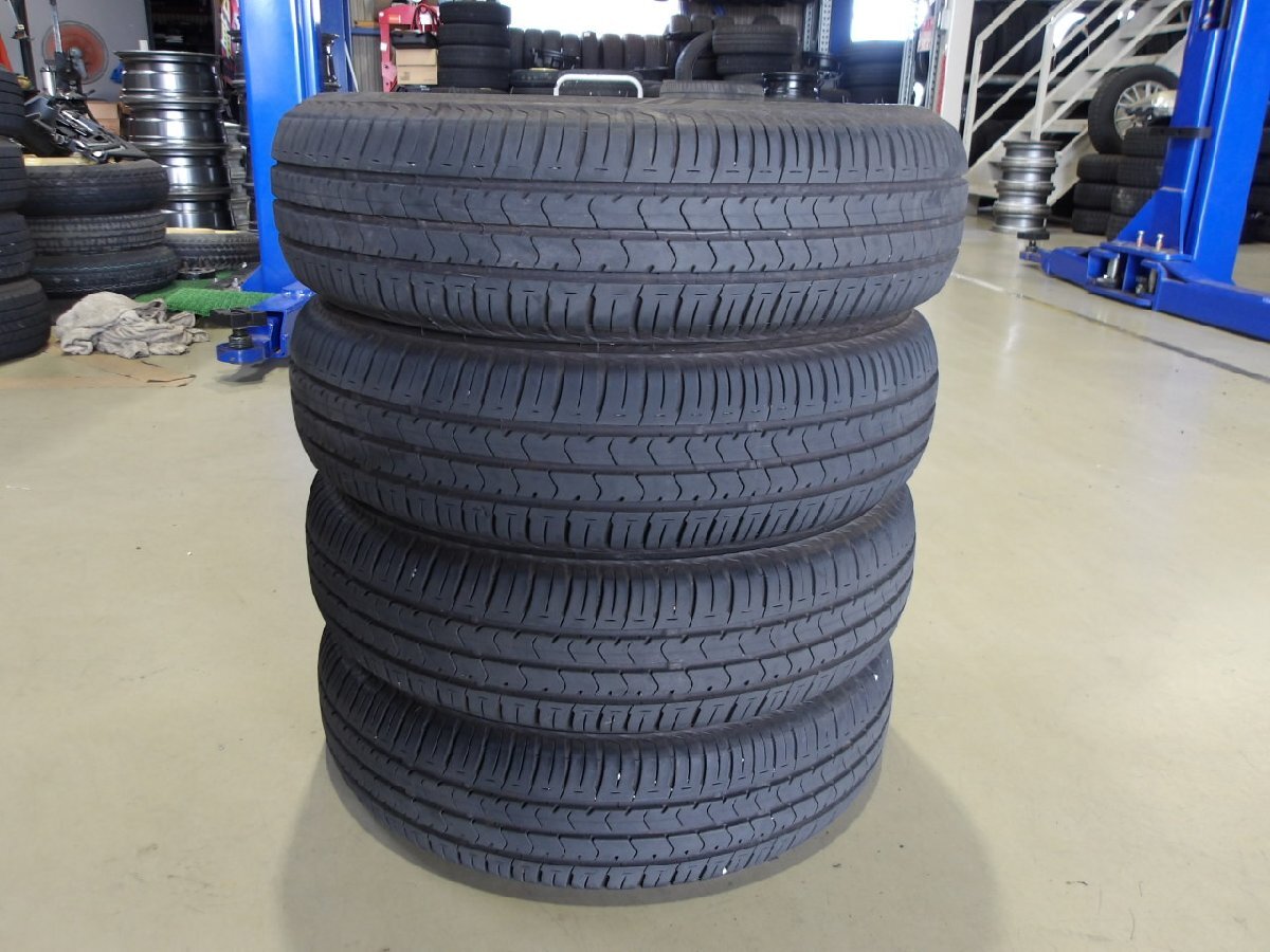 【やや傷や汚れあり】(R06/08/21-2) Φ 13インチ / タイヤ / ブリヂストン / エコピア / NH100C / 155/65R13 73S / 4本 / 中古 / 2021年 ...