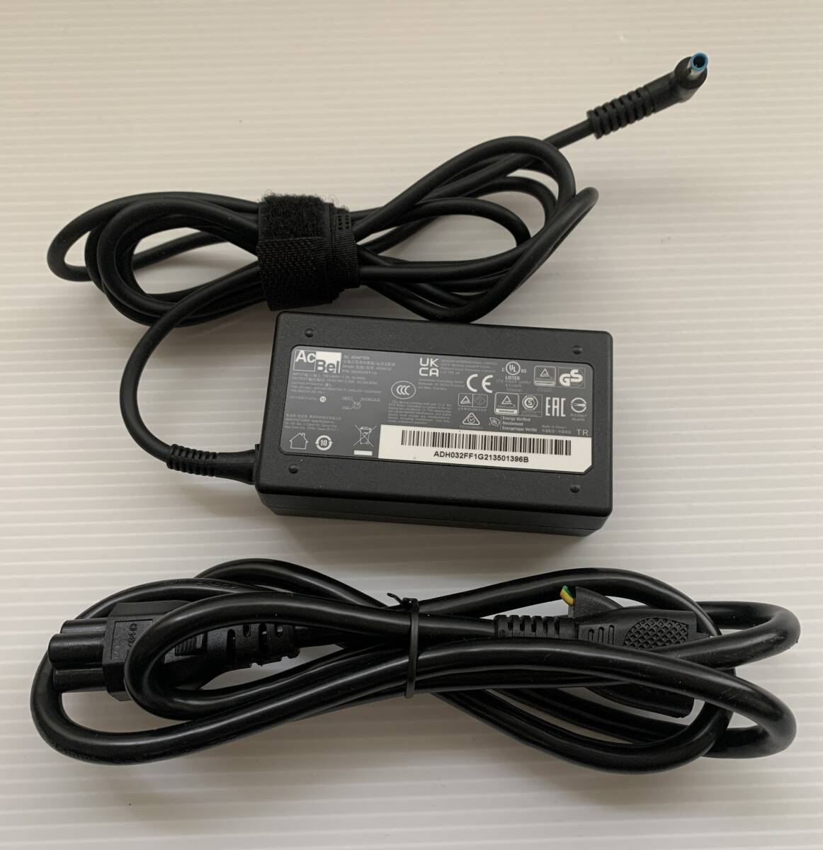 【未使用に近い】【送料込み】 AcBel製 HPノートPC用電源アダプター 19.5V 3.33A 65W ACアダプター プラグ 4.5x3 ...