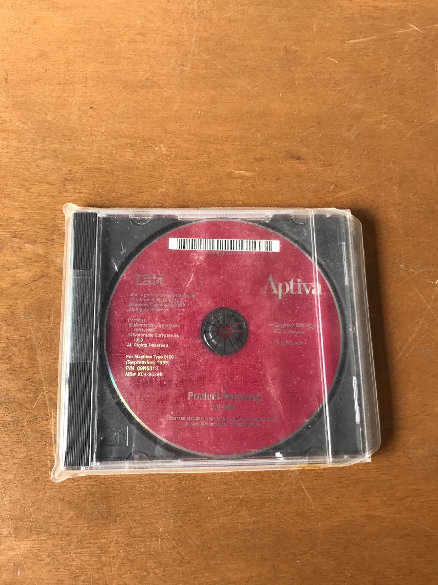【傷や汚れあり】【中古】IBM Product Recovery CD-ROM for Typ2190 Aptiva CD-ROMの落札情報 ...