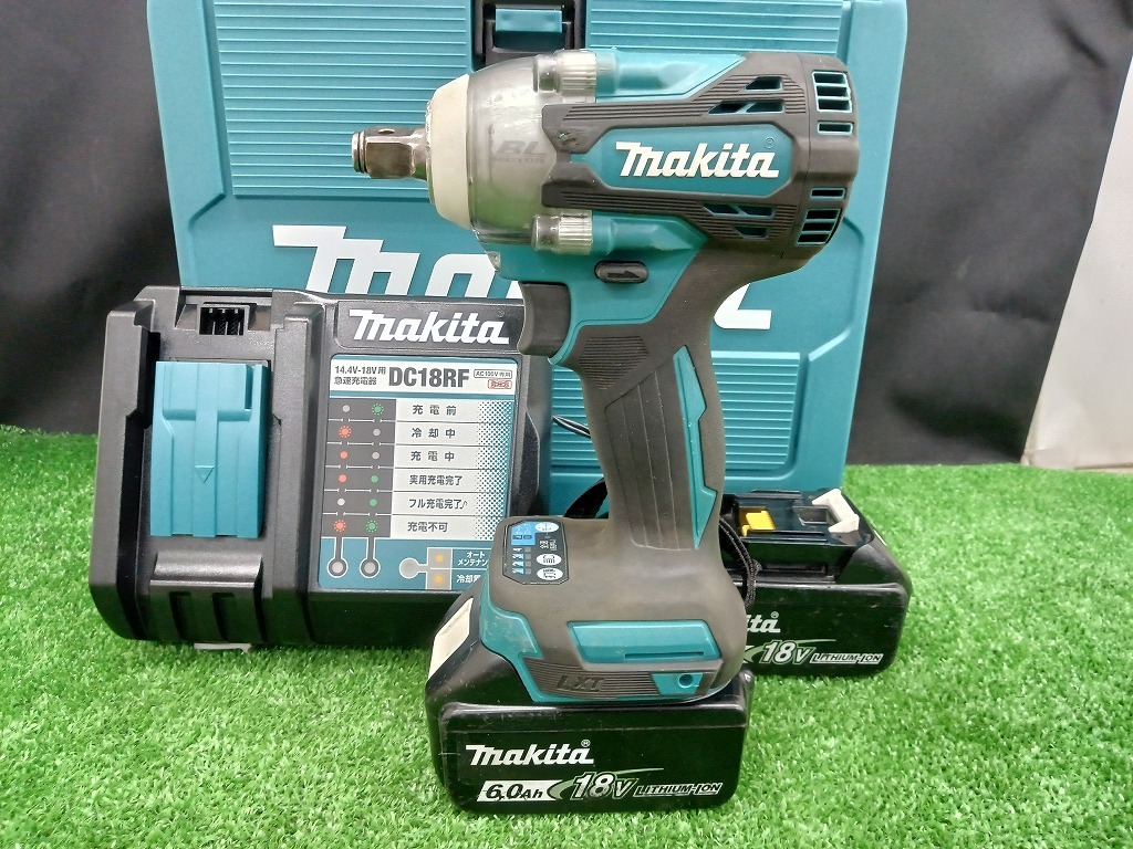 【傷や汚れあり】中古品 makita マキタ sq12.7mm 18V 6.0Ah 充電式 インパクトレンチ TW300DRGX バッテリー2個 充電器付の落札情報詳細 - Yahoo ...