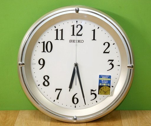 【新品】 未使用 SEIKO Zig Zag AM616B 掛時計 メロディ HI-FI音源 6曲収録/セイコー ジグザグ 光センサー ...