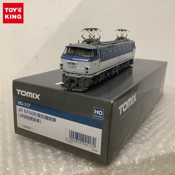 【傷や汚れあり】1円〜 動作確認済 TOMIX HOゲージ HO-117 JR EF66形 電気機関車 JR貨物更新車の落札情報詳細 - Yahoo!オークション落札価格検索 オークフリー