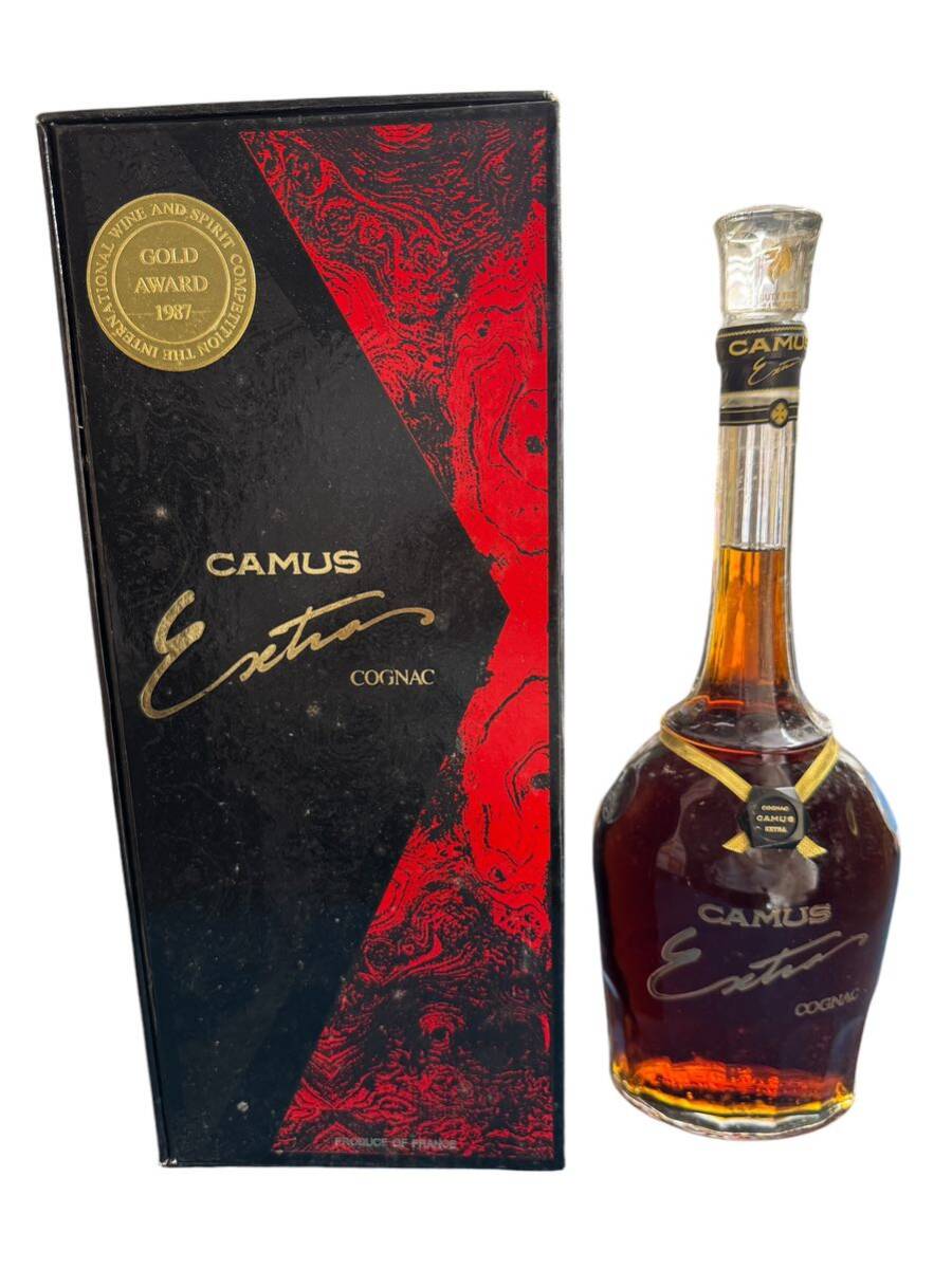【傷や汚れあり】CAMUS EXTRA COGNAC カミュ エクストラ コニャック ロングネック 700mL 40% 箱付きの落札情報詳細 - Yahoo!オークション落札価格検索 オークフリー