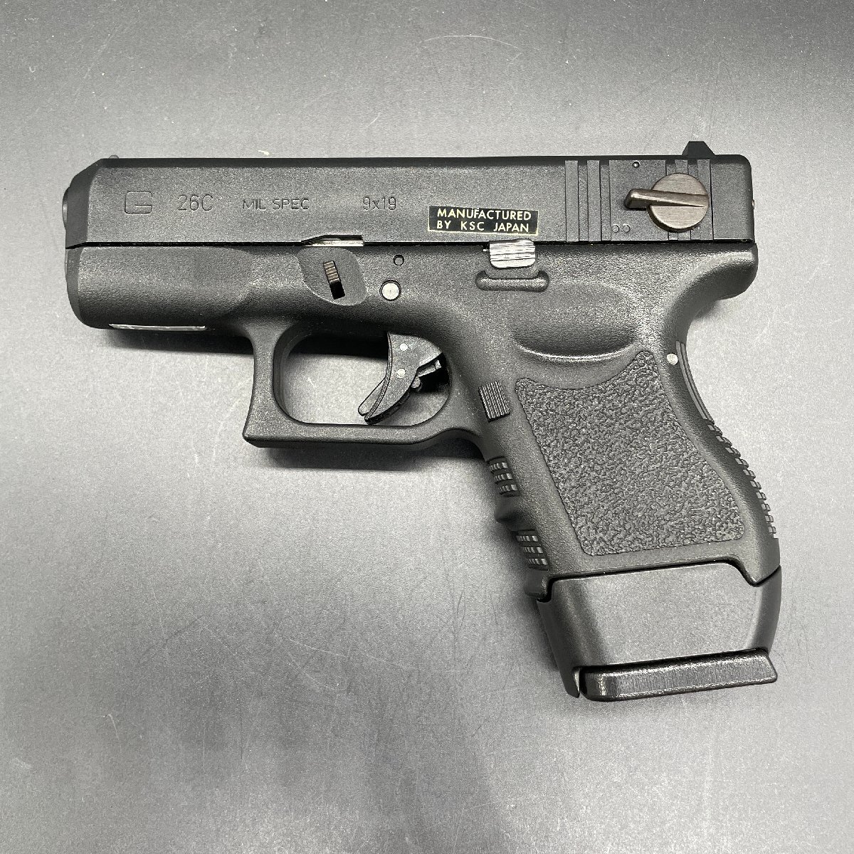 【やや傷や汚れあり】【80】☆1円～ KSC G26C MIL SPEC STANDARD 9×19 GLOCK ガスガン ガスブローバック 詳細未確認 現状品の落札情報詳細 - Yahoo ...