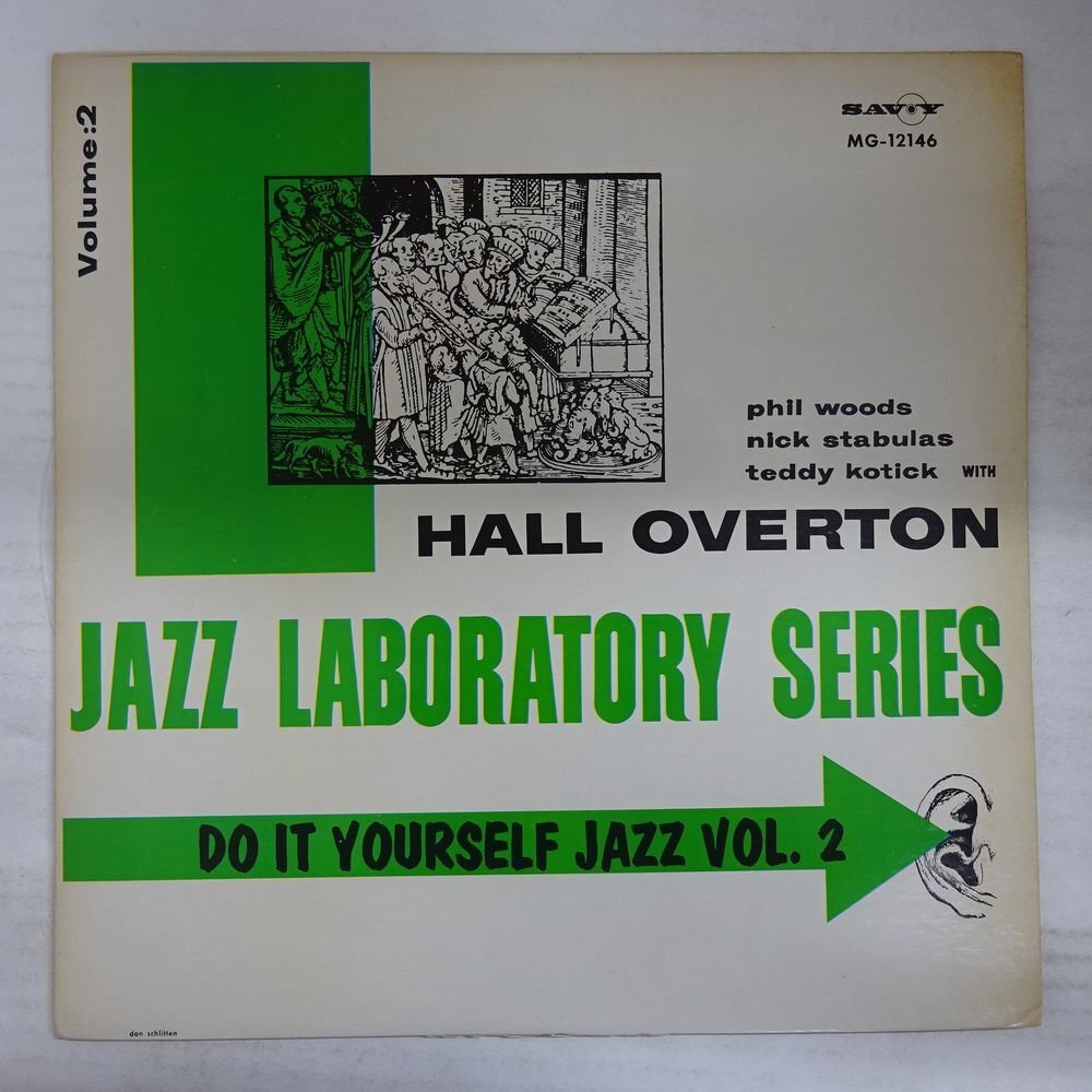 【やや傷や汚れあり】11197583;【US盤/Savoy/濃マルーンラベル/MONO】Hall Overton / Jazz ...