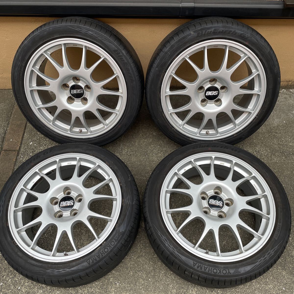 【やや傷や汚れあり】BBS RG394 18インチ 8J +50クラウン 純正 ソアラ ヤリス マークX レクサス ヴォクシー ノア RAYS ...