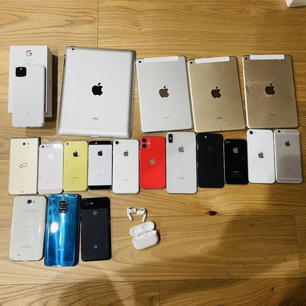 【全体的に状態が悪い】iPhone 12 mini iPhone X? Pixel 4a iPad Galaxy iPhone ジャンクまとめ ...