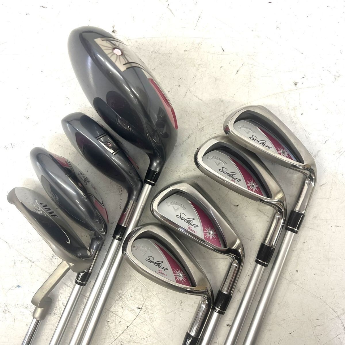 【傷や汚れあり】S732-I57-2781 Callaway キャロウェイ Solaire ソレイユ ODYSSEY DIVINE 330M ...