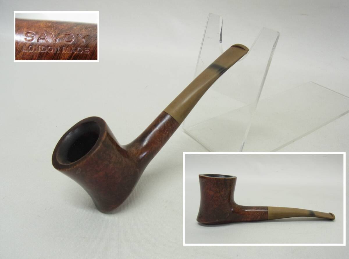 【目立った傷や汚れなし】【SV】英国製☆SAVOY 726 パイプ☆喫煙具 MADE IN ENGLAND LONDON PIPE ...
