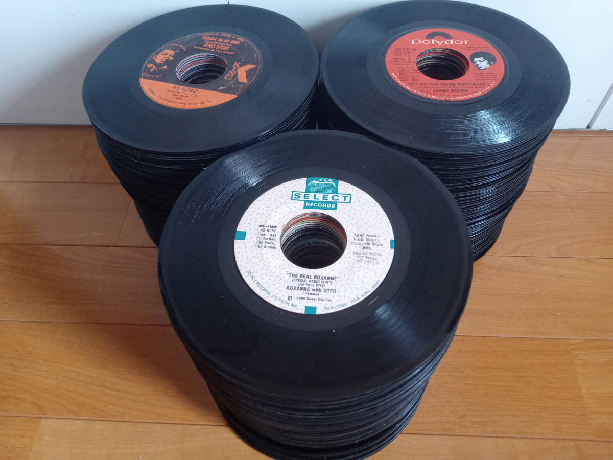 【傷や汚れあり】★★★ 試聴 LATE60S-80S R&B ソウルFUNK ディスコ 7inch 300枚+おまけ100枚セット 9/25-A 落札から2時間以内に送付先情報頂ける方限定の ...