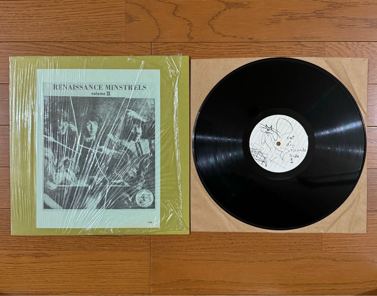 【目立った傷や汚れなし】レアラベル/ビートルズ,THE BEATLES/RENAISSANCE MINSTRELS VOLUME Ⅱ(TMOQ ...