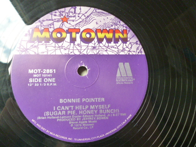 【傷や汚れあり】Bonnie Pointer / I Can't Help Myself (Sugar Pie, Honey Bunch) ハッピー系 DISCO 12 Heaven Must ...