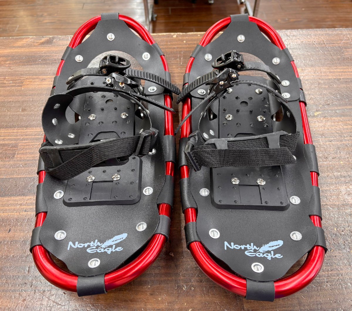 【やや傷や汚れあり】North Eagle/ノースイーグル スノーシュー レッド×ブラック かんじき 20インチ 登山 雪山 雪道 山岳 収納ケース付きの落札情報詳細 - Yahoo ...