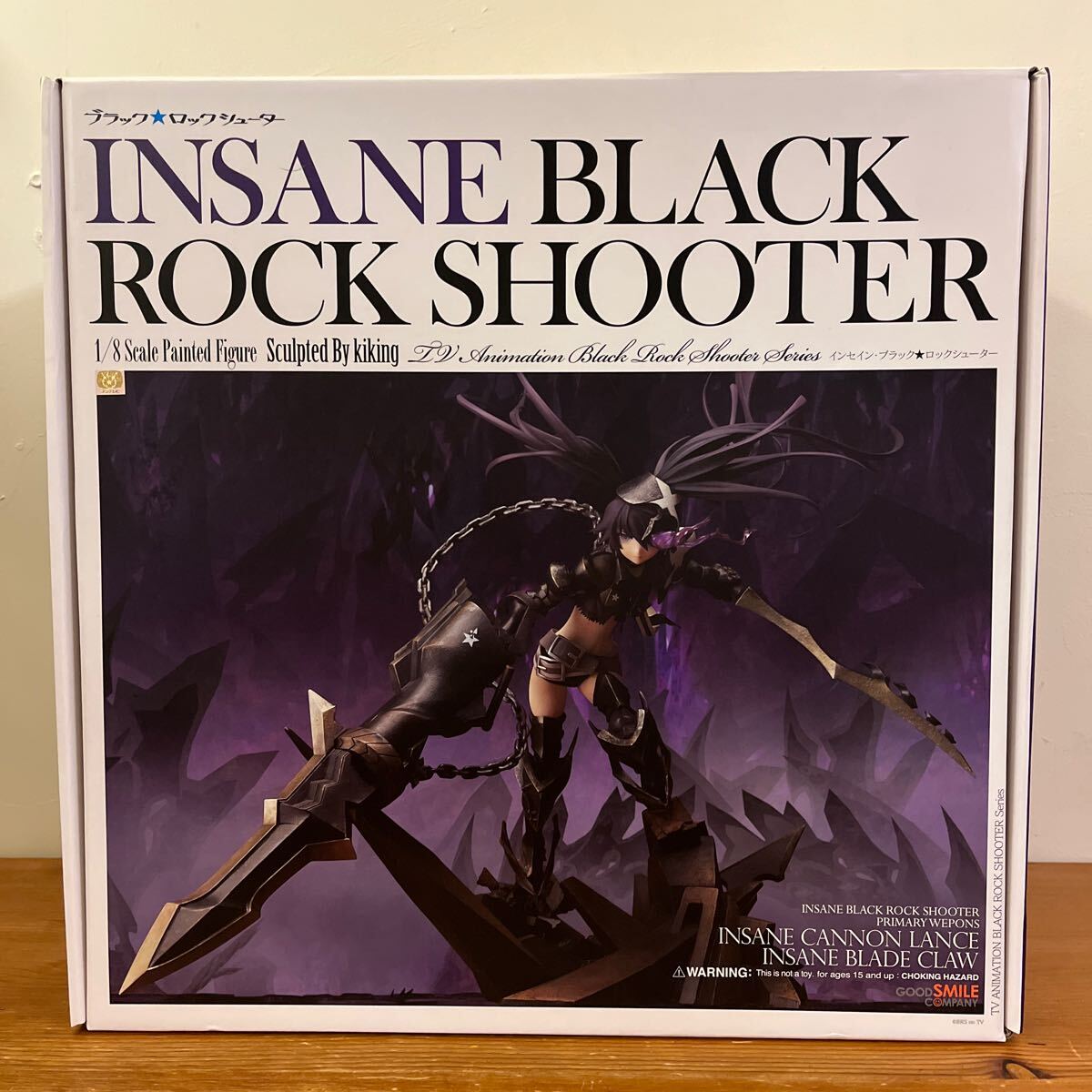 【未使用に近い】未開封品 グッドスマイルカンパニー INSANE BLACK ROCK SHOOTER インセイン・ブラック ロックシューター ...