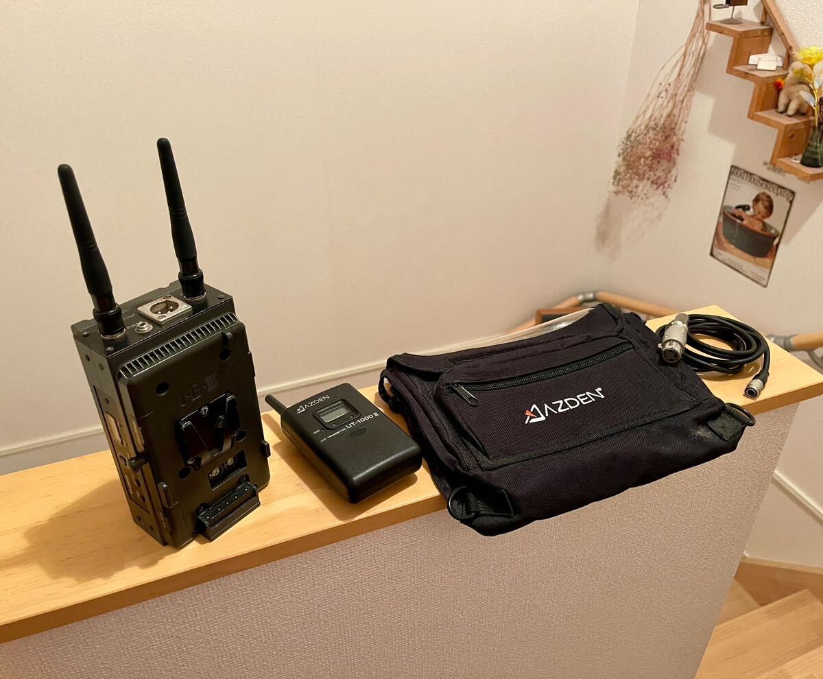 【やや傷や汚れあり】AZDEN 業務用 Bワイヤレスセット(送信機/受信機) 動作品の落札情報詳細 - Yahoo!オークション落札価格検索 ...