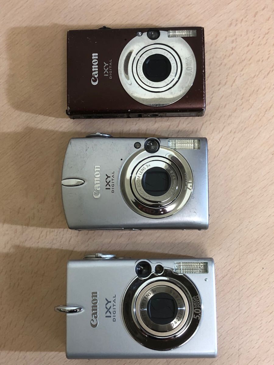 【全体的に状態が悪い】【ジャンク品F0222】 Canon キャノン IXY PC1084 PC1169 PC1271 コンパクトデジタル ...