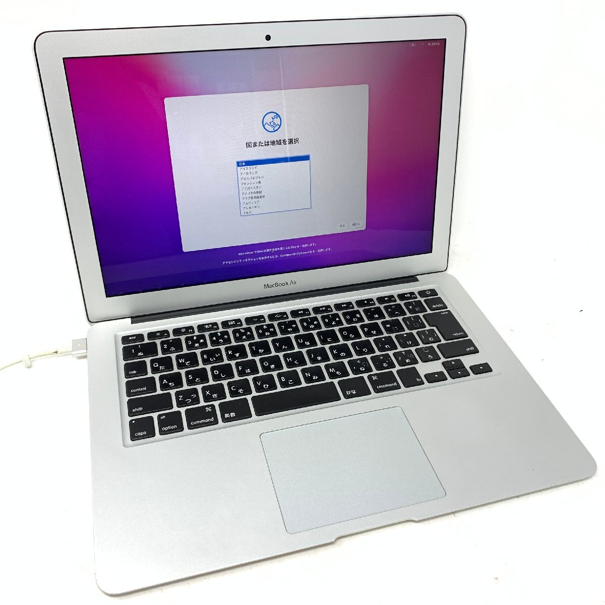 【やや傷や汚れあり】【ジャンク】Apple/MacBook Air (13インチ, Early 2015)/Intel Core i5/RAM:4GB/SSD:128GB ...