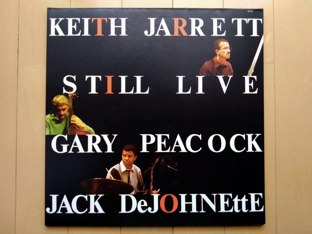 【目立った傷や汚れなし】【美盤】西独オリジナル 2LP ECM Keith Jarrett Gary Peacock Jack DeJohnette Still Live Original ...