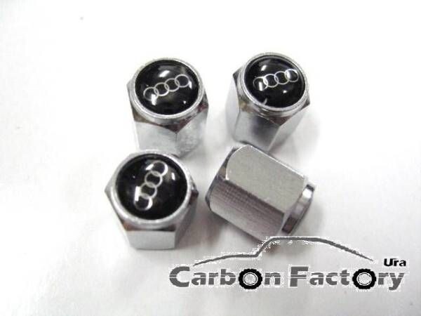 【未使用】 アウディ ホイールエアーバルブキャップ/Q5/Q3/S3/S4/S5/S6/S7/S8/A1/A3/A4/A5/A6/A7/A8/S1/SQ5/RSQ3/RS4/RS5/RS6 ...