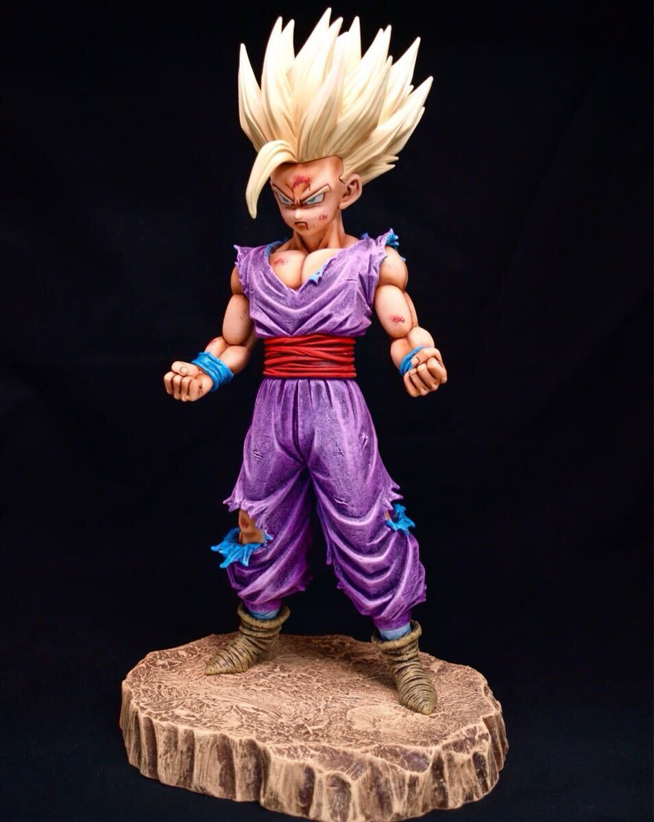 【未使用に近い】ドラゴンボール 孫悟飯 フィギュア リペイント 台座制作 ドラゴンボールZ MASTER STARS PIECE THE SON GOHAN 孫悟飯 DRAGON BALL ...