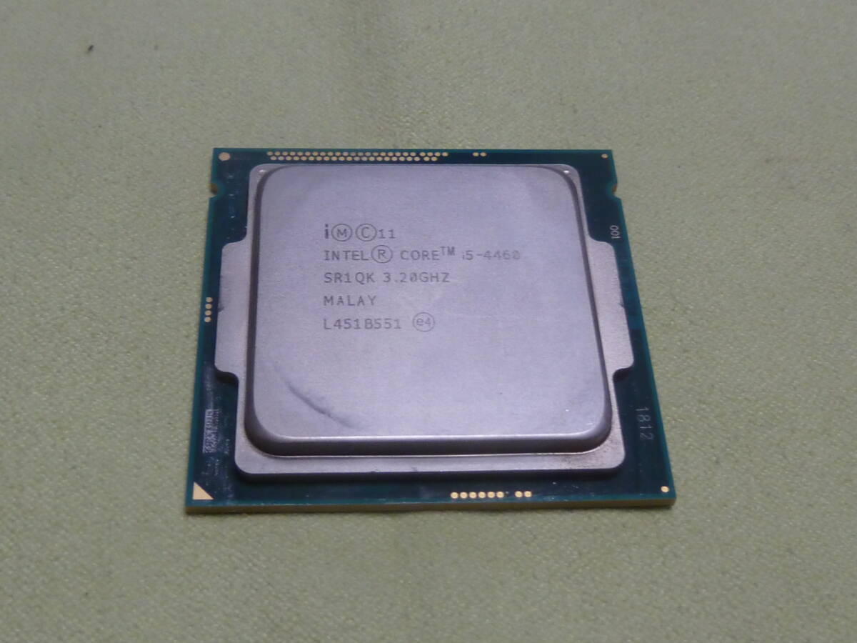 【やや傷や汚れあり】【中古動作品】 CPU Intel （R）Core（TM）i5-4460 3.2GHz PGA988 動作確認済 No241012の落札情報詳細 - Yahoo ...