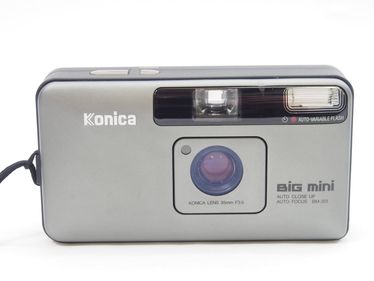 【目立った傷や汚れなし】 Konica コニカ Big mini BM-201 ジャンク品の落札情報詳細 - Yahoo!オークション落札価格検索 オークフリー