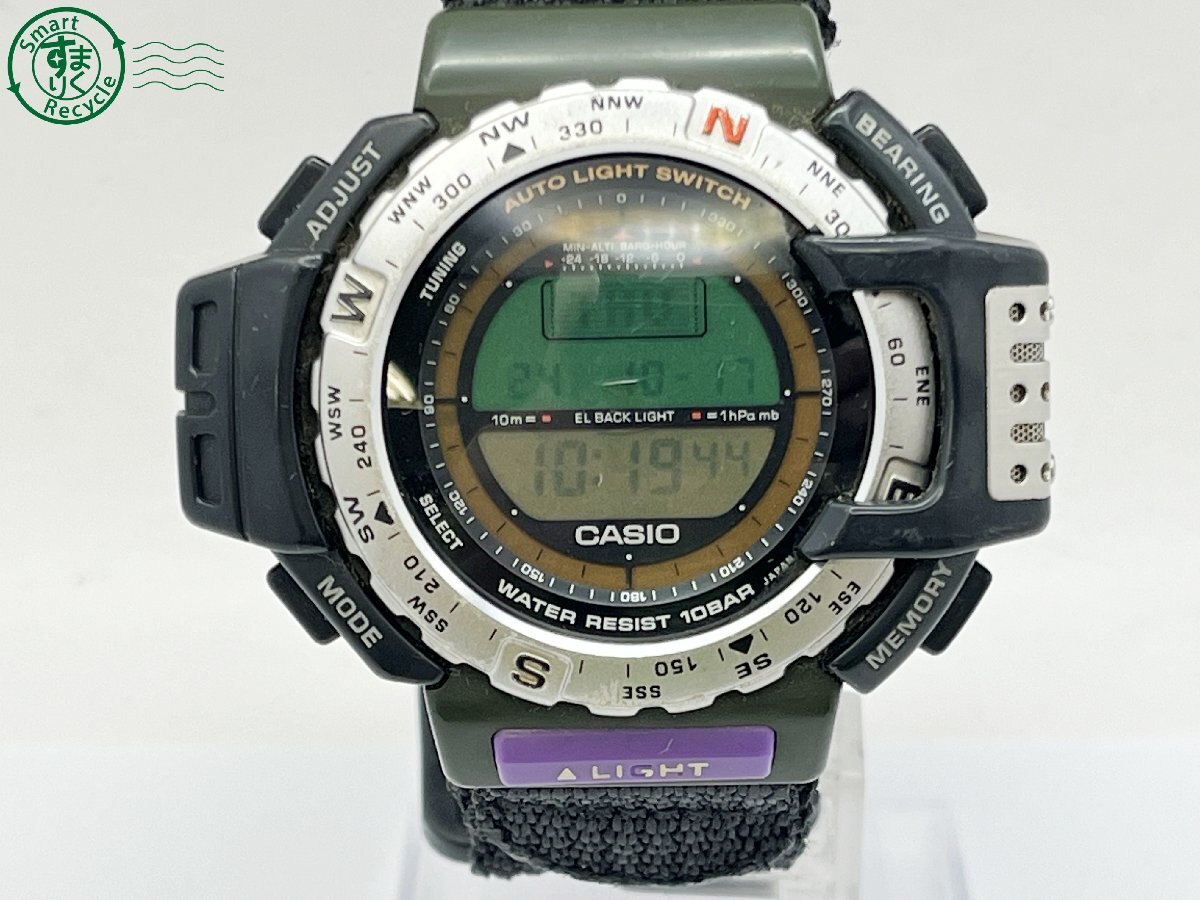 【全体的に状態が悪い】2410605147 CASIO カシオ PRT-40 PRO TREK プロトレック 腕時計 メンズ デジタル ...