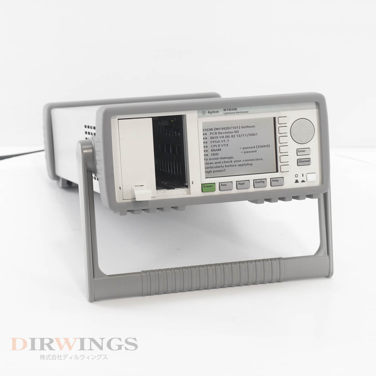 【やや傷や汚れあり】[DW] 8日保証 8163B Agilent アジレント hp Keysight キーサイト Lightwave ...